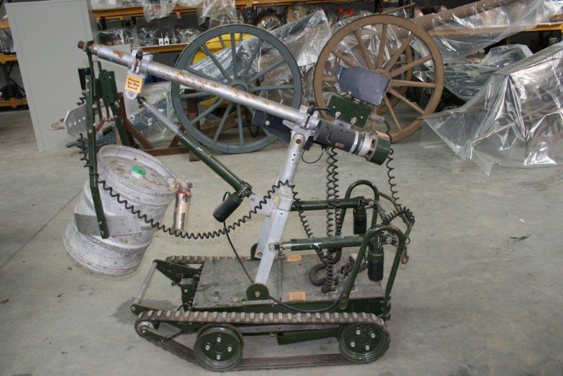 Bomb Disposal Wheelbarrow Restoration -National Army Museum