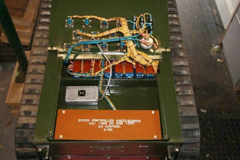 Bomb Disposal Wheelbarrow Restoration -National Army Museum