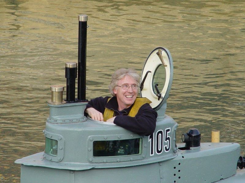 RNSM Biber 105. German WWII Midget Submarine restoration