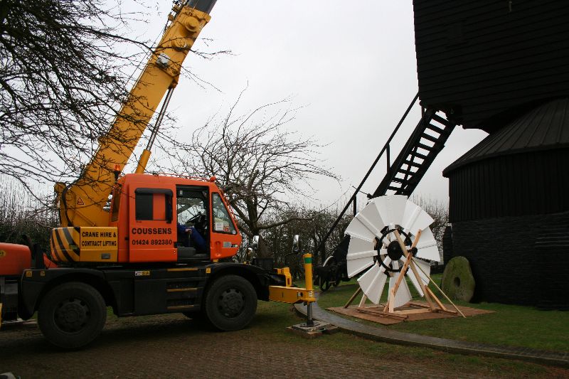 conservation of Hog Hill Windmill, East Sussex