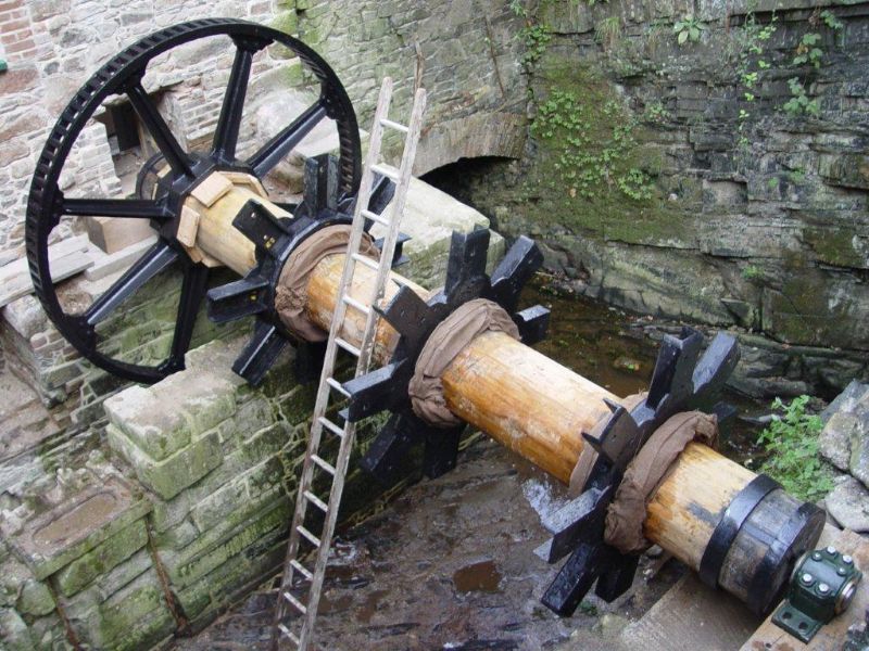 National Trust for Jersey waterwheel repair and restoration
